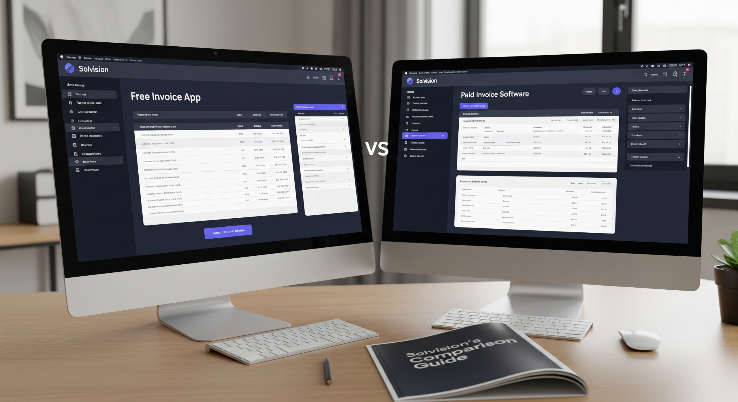 Free Invoice App vs Paid Invoice Software: Solvision's Expert